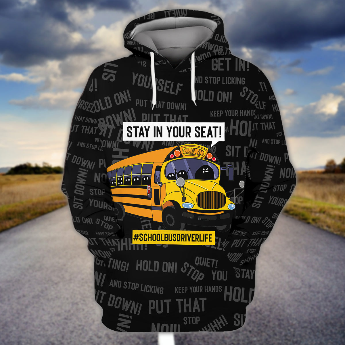 School Bus - Stay In Your Seat - 3D Full Print – Trends Personalized