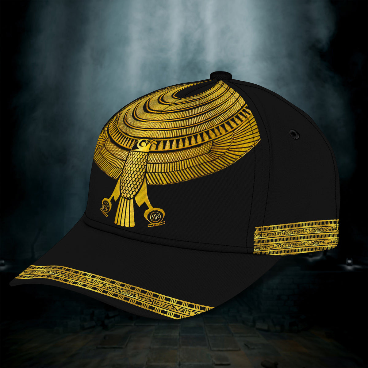 Golden Horus Black, Ancient Egypt Cap – Trends Personalized