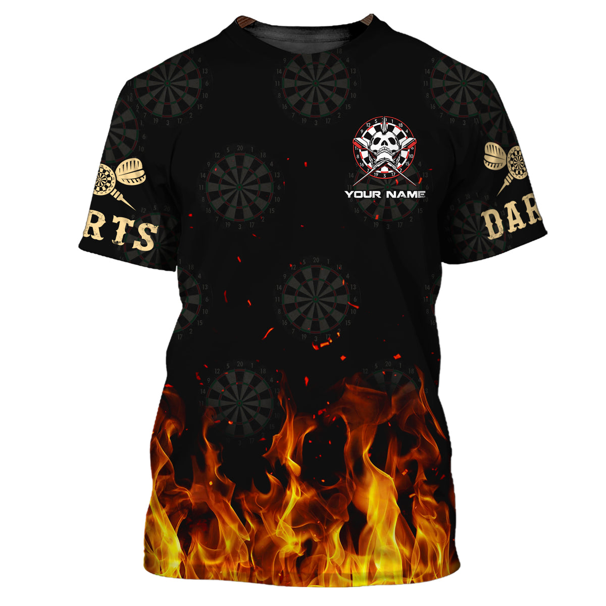 Personalized Name Death Smile At All Of Us, Only The Darts Player Smil ...