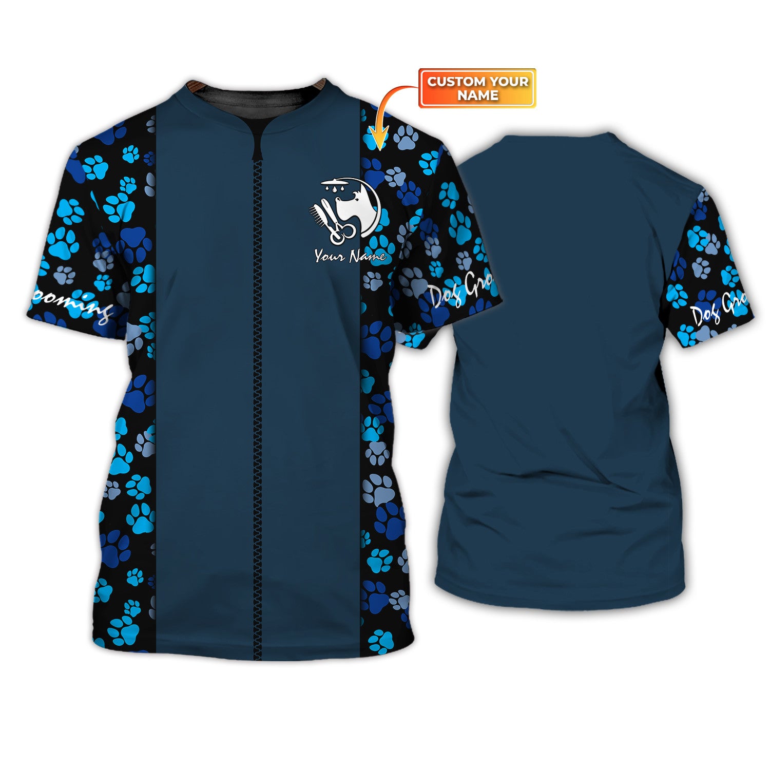Latest Dog Groomer Pesonalized Shirt Grooming Uniform [Non Workwear ...