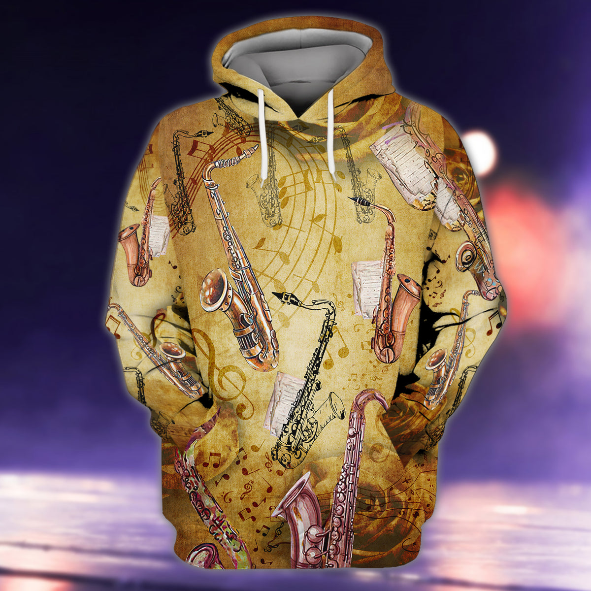 Saxophone Music Love It With Classic Style 3D Full Print Shirts ...