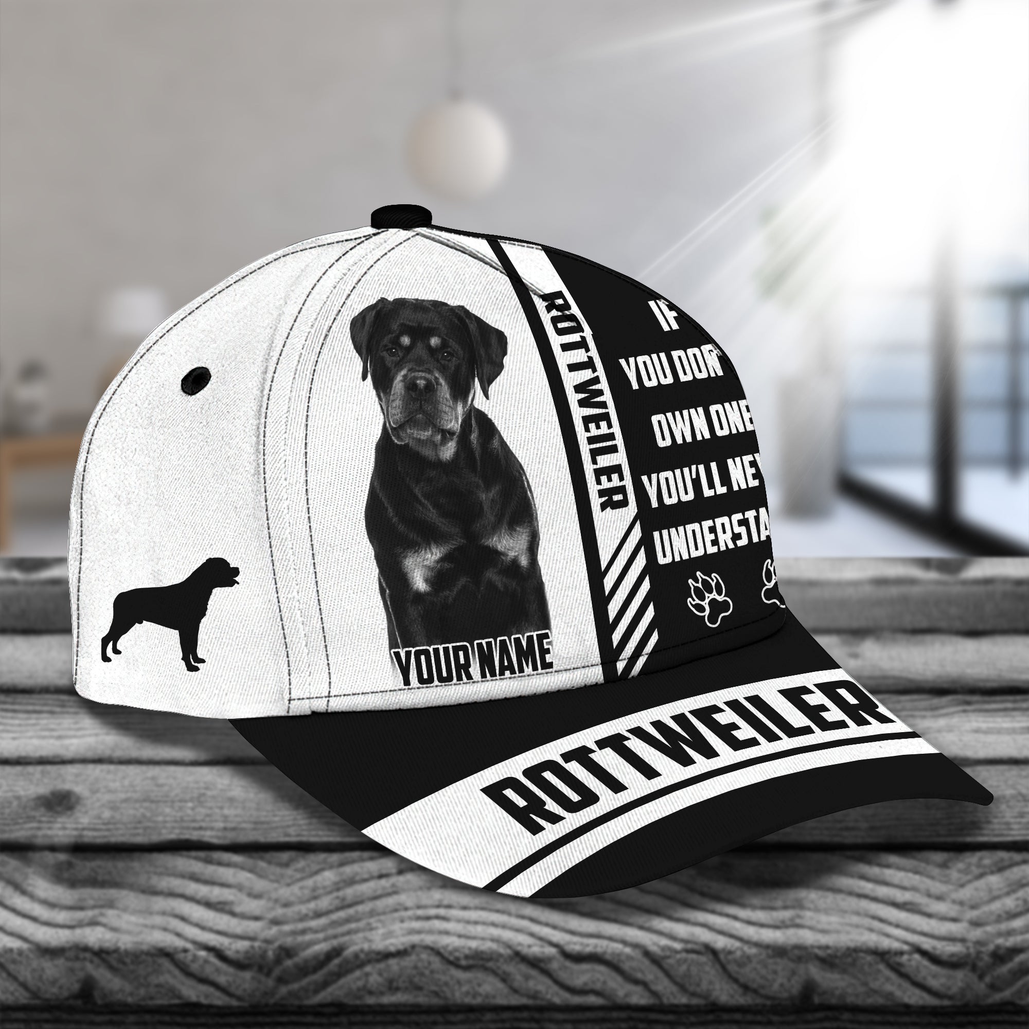 Rottweiler- Personalized Name Cap -Loop- Hd98 132 – Trends Personalized