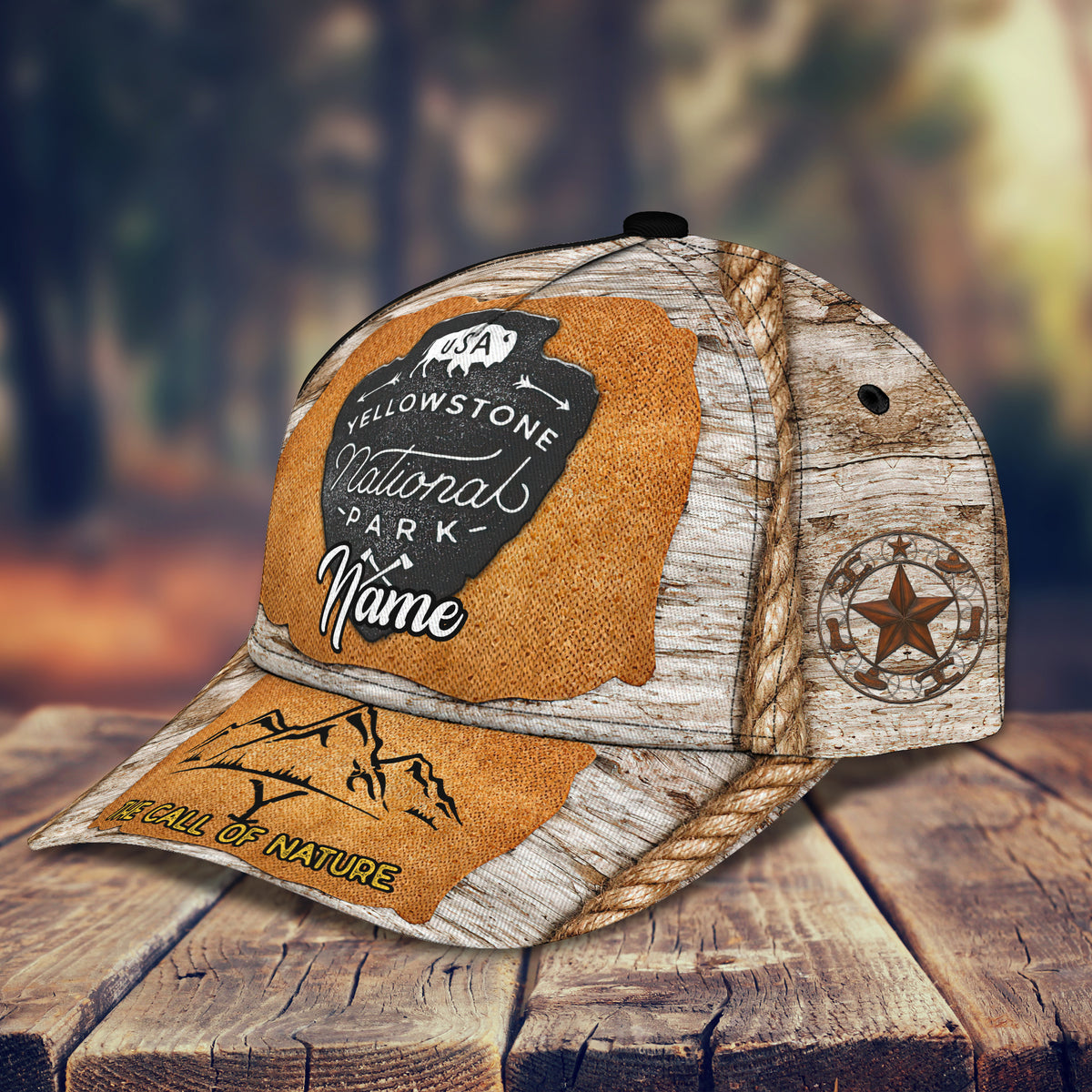 Yellowstone - Personalized Name Cap – Trends Personalized