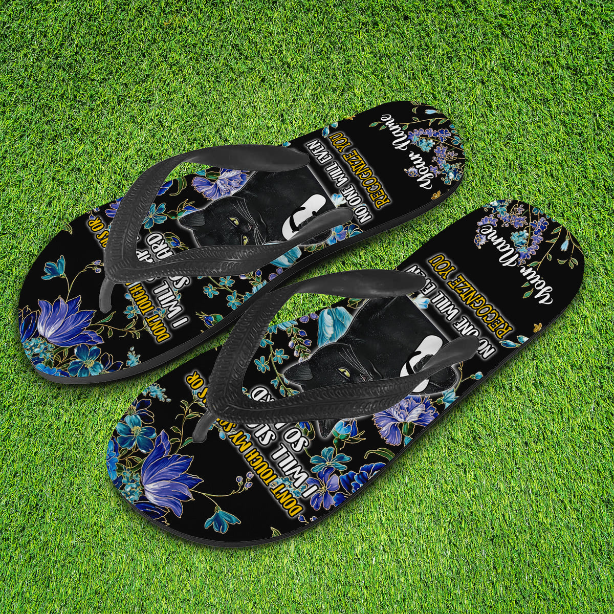 Flip Flops - Grumpy Cat - Loop - H2k-h41 – Trends Personalized