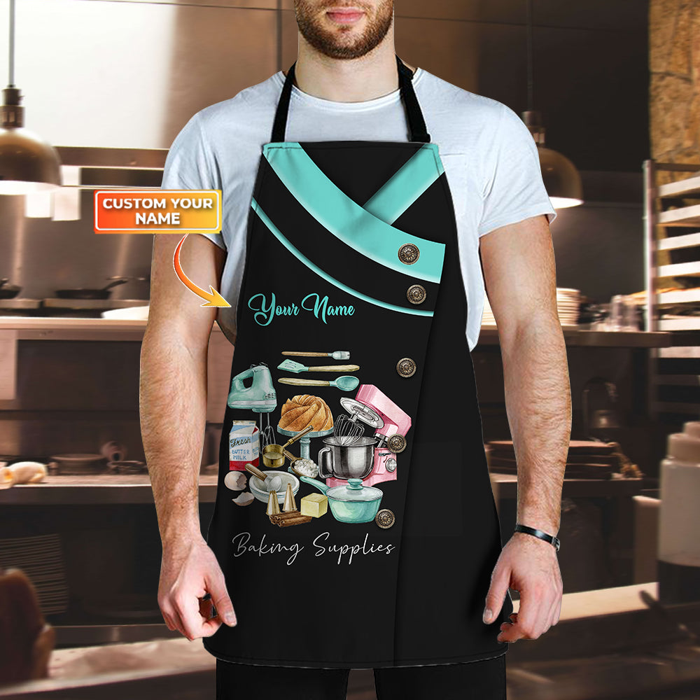 Baking Supplies, Baker, Bakery Chef, Personalized Name Apron (Non work ...