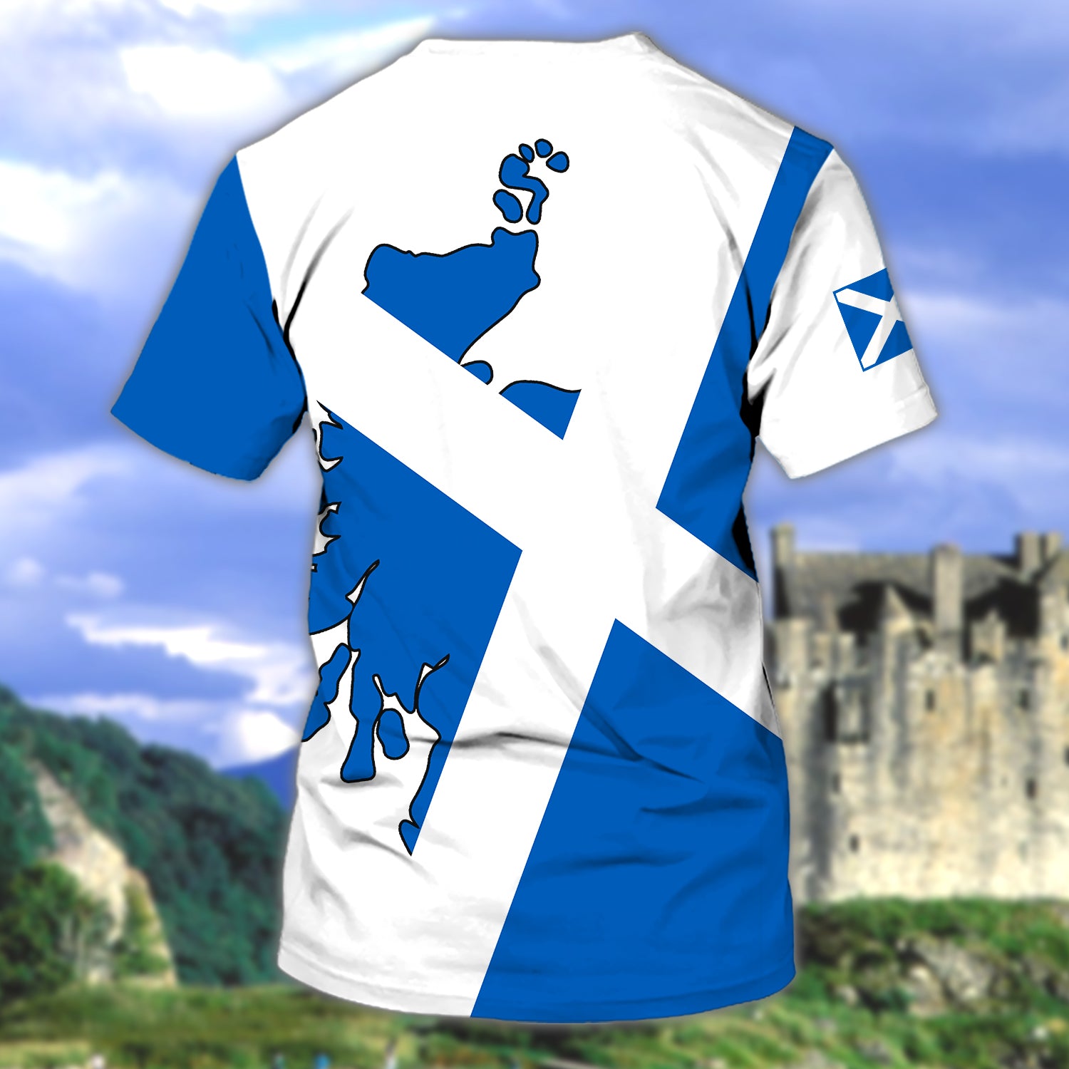 SCOTLAND - Personalized Name 3D Tshirt -TT99-678 – Trends Personalized