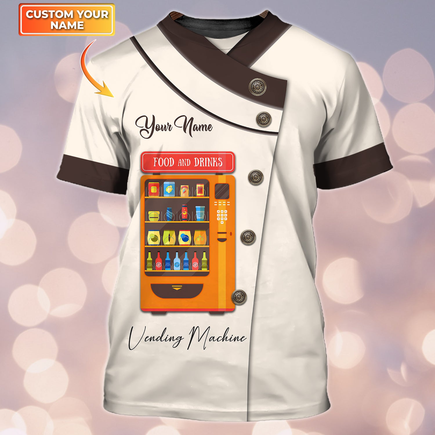 Vending Machine 3D Tshirt Tad – Trends Personalized