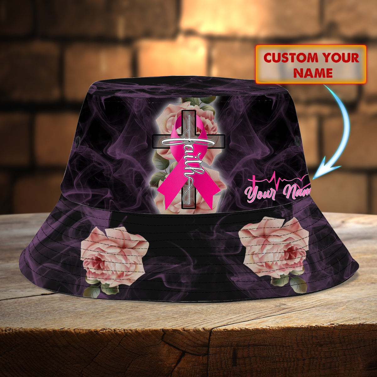 Bucket Hat - Breast Cancer – Trends Personalized