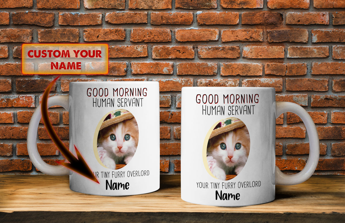 Cat and human - Customize Mug - Loop - h2k-h18 – Trends Personalized